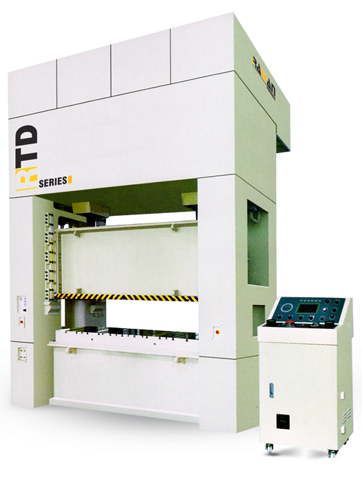 RTD Series Right-Cylinder Double Bent Axle Forced Punch | Rattan Presses